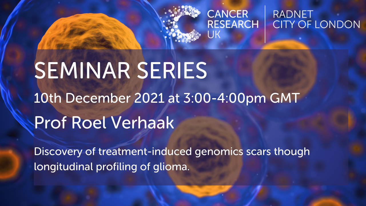 10th December 2021: Seminar Series #13 - CRUK RadNet