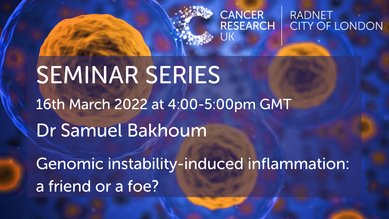 16th March 2022: Seminar Series #16 - CRUK RadNet